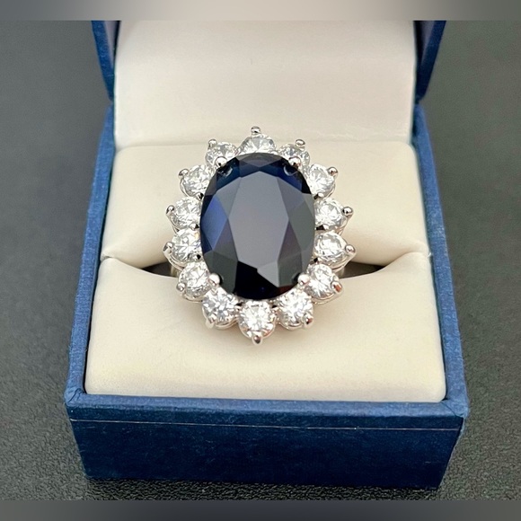 Kenneth Jay Lane | Jewelry | Princess Diana Replica Engagement Ring By ...